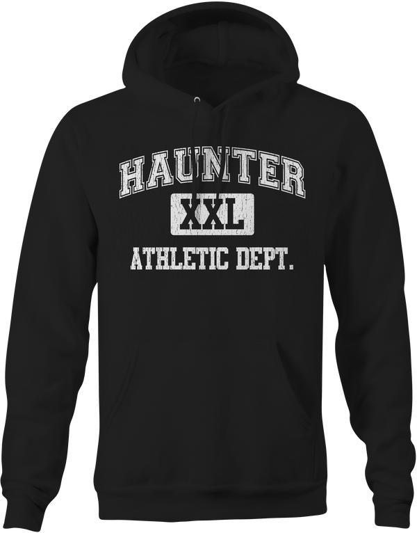 Haunter Athletic Hoodie by Haunt Shirts Black